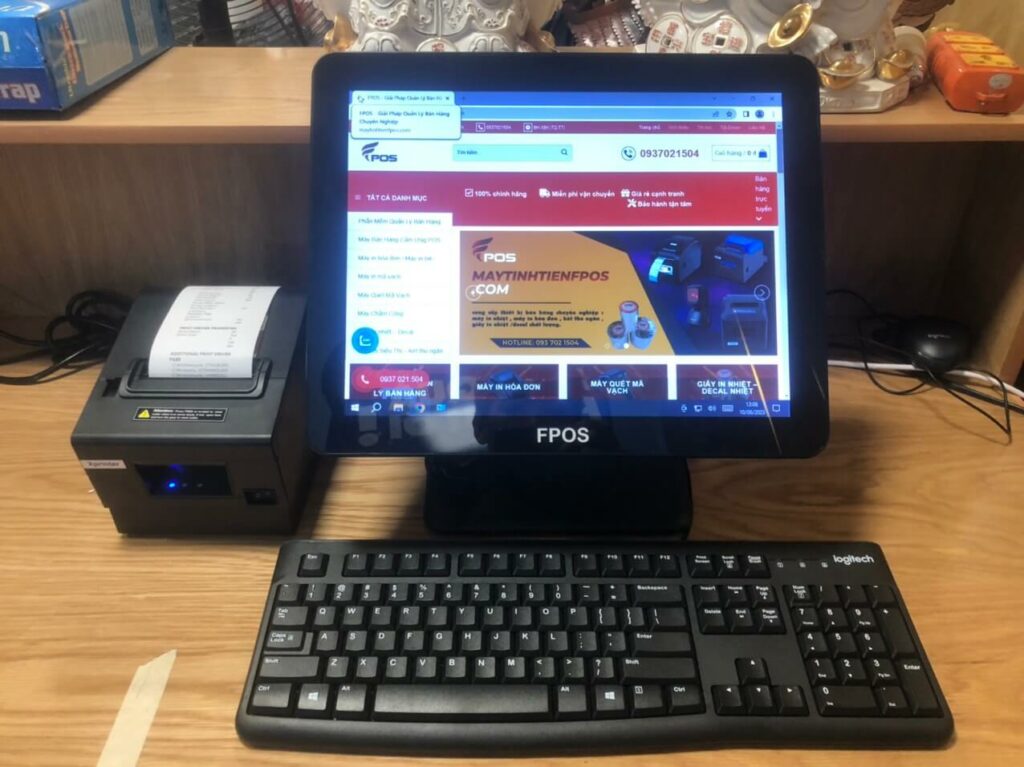 Máy POS tính tiền cho nhà hàng - khách sạn