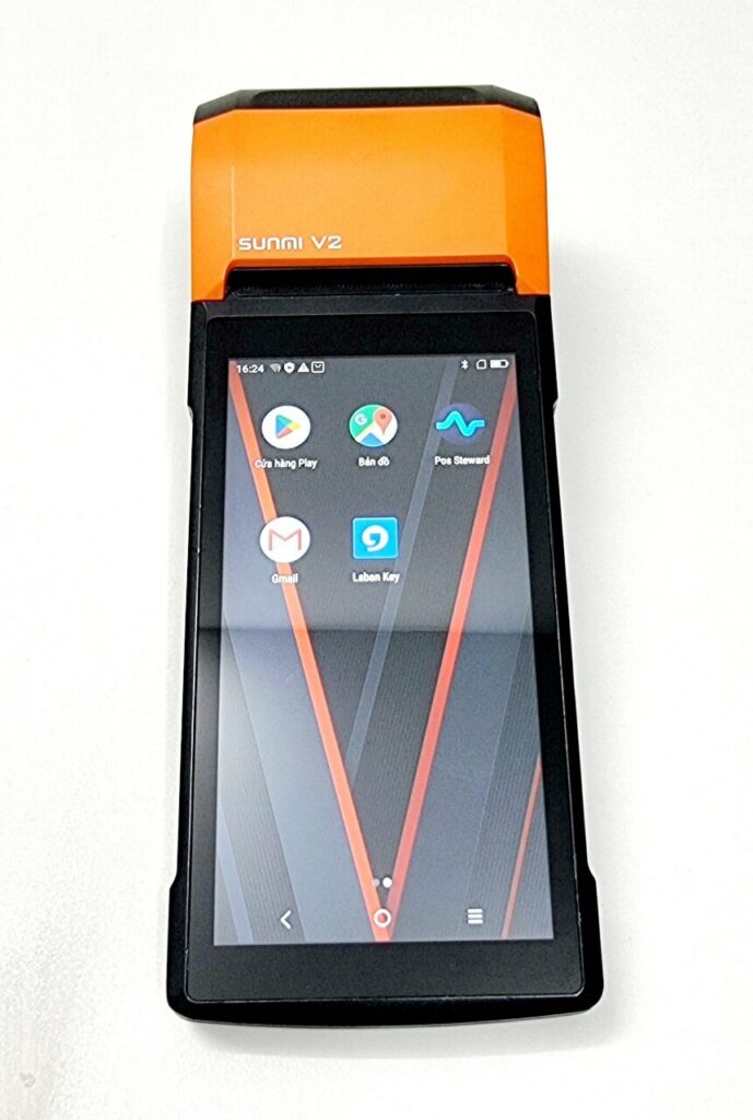 Máy bán hàng cầm tay POS Sunmi V2 [ 2G,16GB ] - Like New
