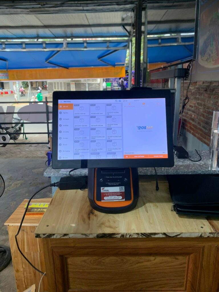 5 bước sử dụng máy pos bán hàng thật đơn giản.