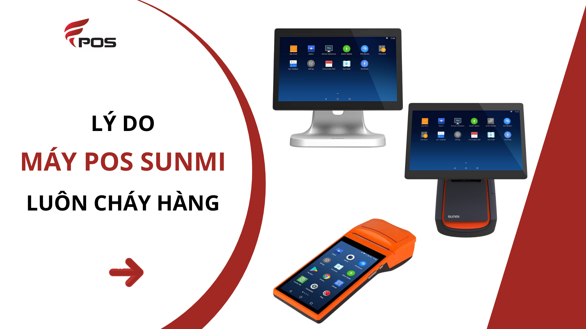 Máy POS Sunmi - Giải Pháp Bán Hàng Toàn Diện
